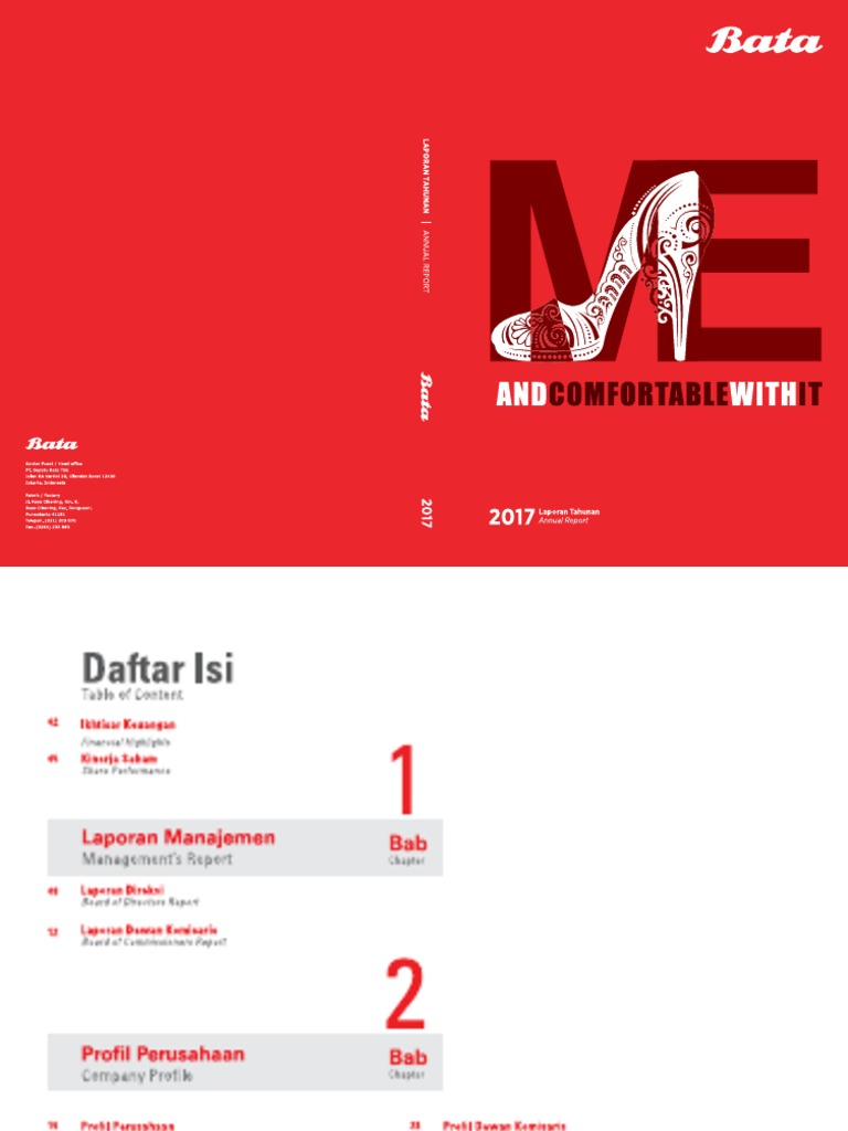 Annual Report 2017 PT Sepatu Bata TBK PDF | PDF
