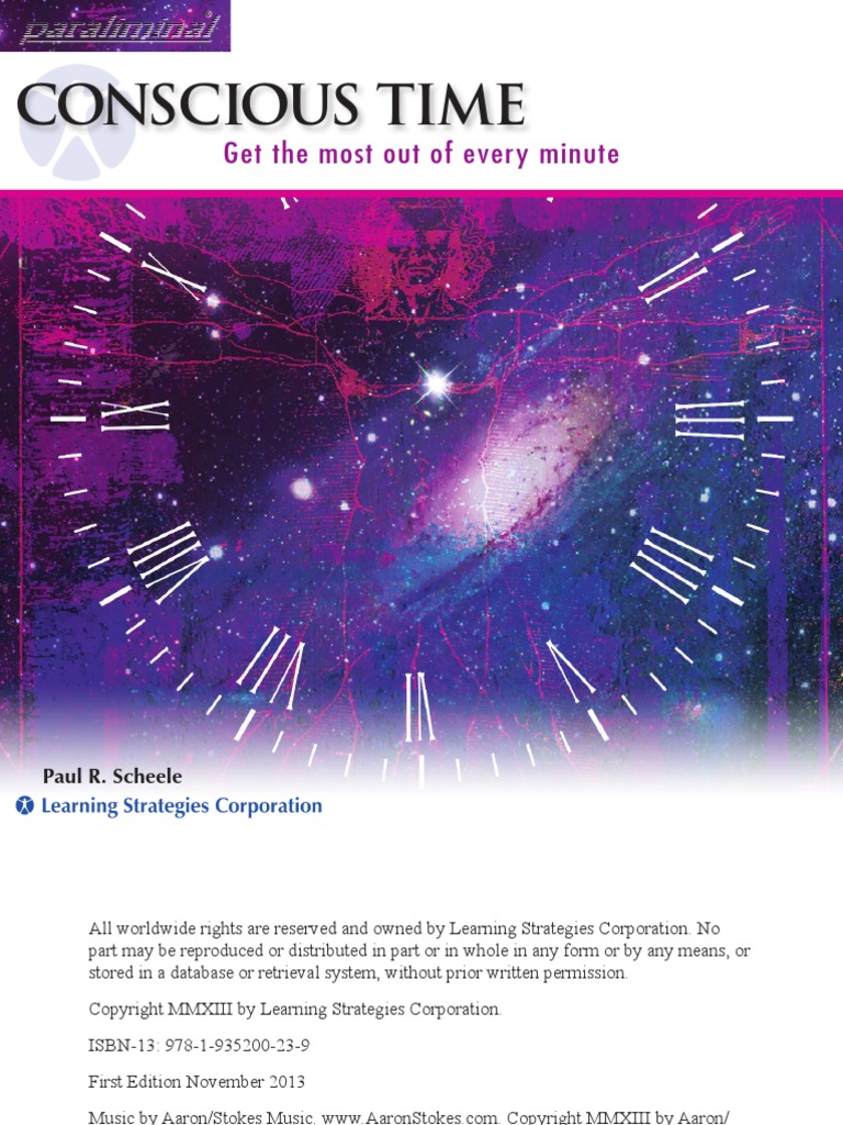 Conscious Time Paraliminal Manu - Learning Strategies, Paul R.SCH | PDF ...