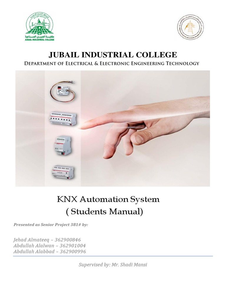 KNX Automation System Manual | PDF | Local Area Network | Network Topology