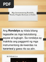 Ang-Instrumento Sa Mindanao | PDF