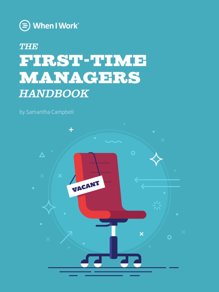 First Time Managers Handbook PDF | PDF | Mentorship | Motivation