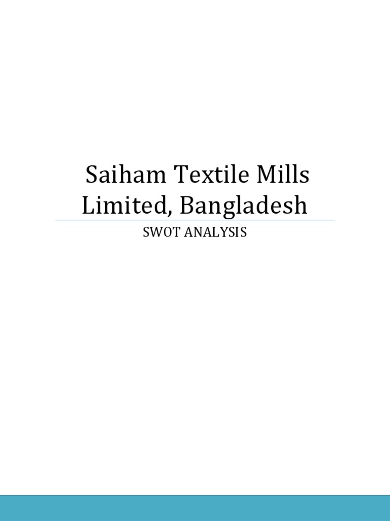 Report On Saiham | Download Free PDF | Industries | Economies