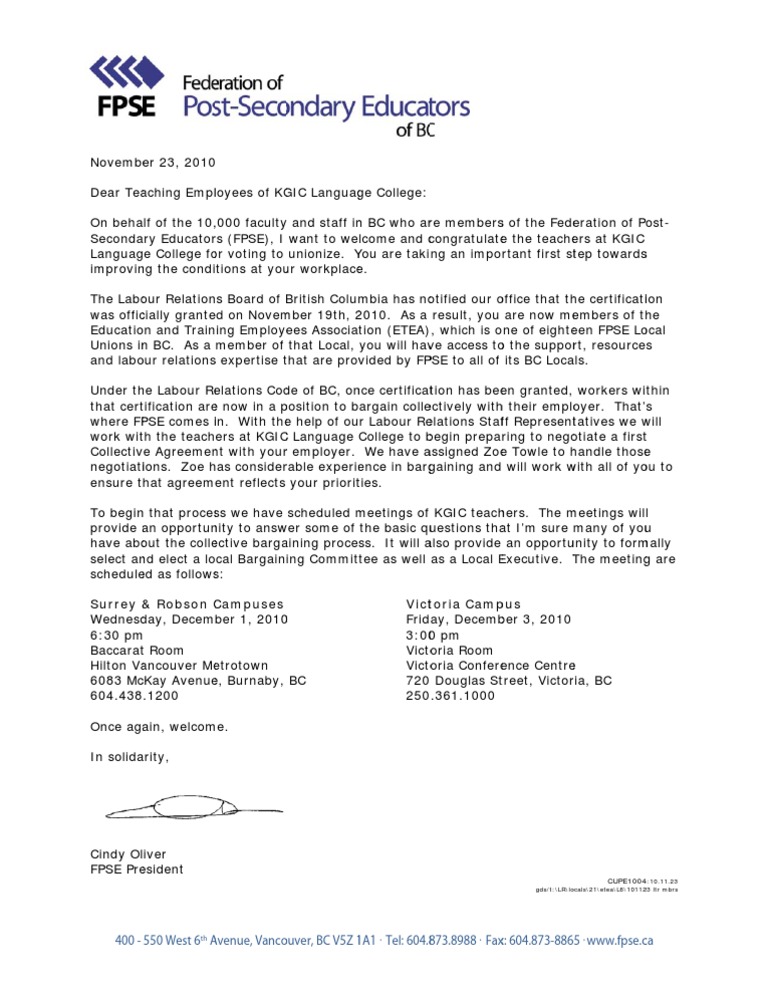 Letter | PDF