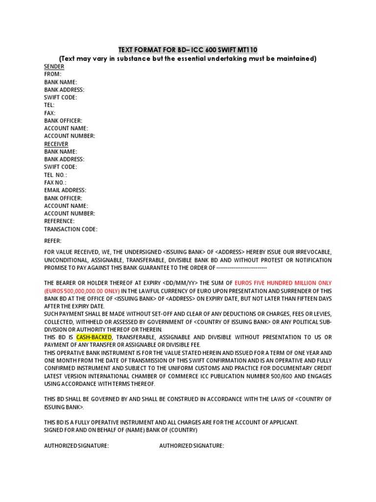Text Format For Bd-mt110 | PDF | Finance & Money Management