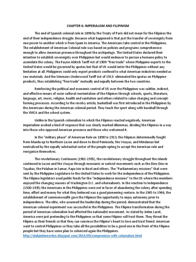 American Imperialism in the Philippines | PDF | Philippines | Colonialism