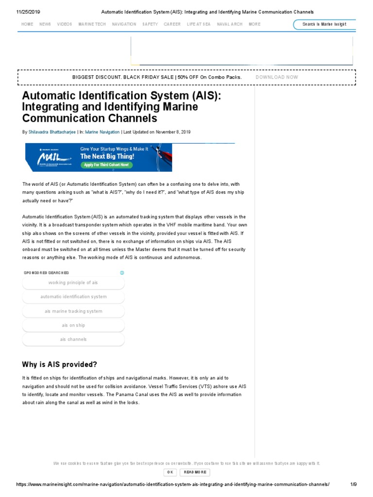 Automatic Identification System (AIS) PDF | PDF | Information And ...