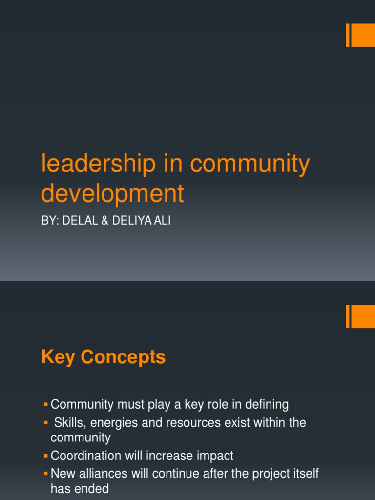 Leadership in Community Development | PDF | Community Development ...