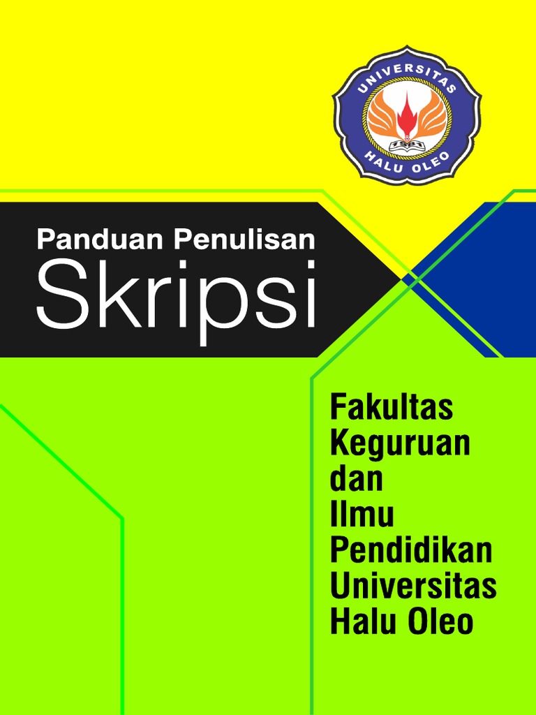 8.panduan Skripsi Fkip Uho 2019 | PDF