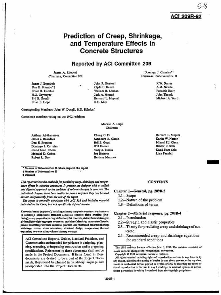 ACI-209 Mas Legible PDF | PDF