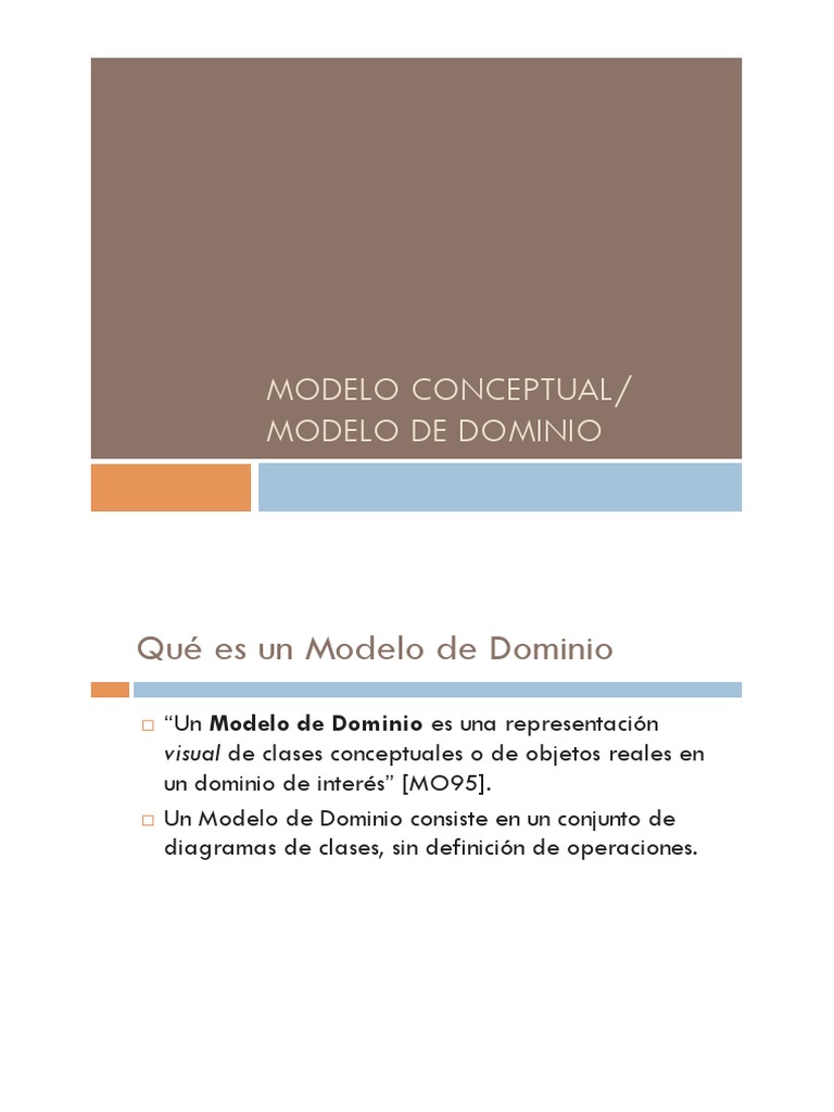 Ejemplo de Modelo Conceptual | PDF | Caso de uso | Áreas de informática