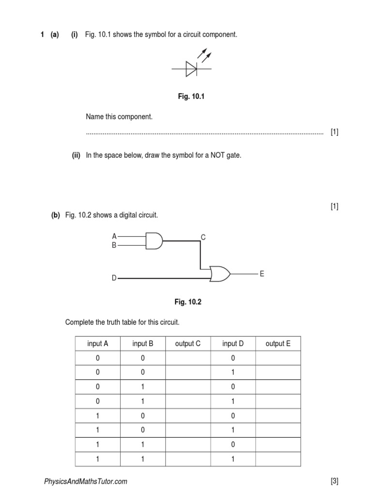 Digital Electronics 1 QP | PDF | Logic Gate | Electronic Circuits