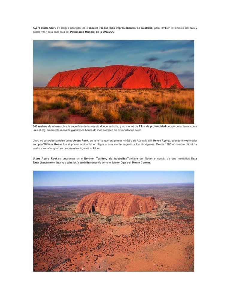Leyenda de Uluru | PDF