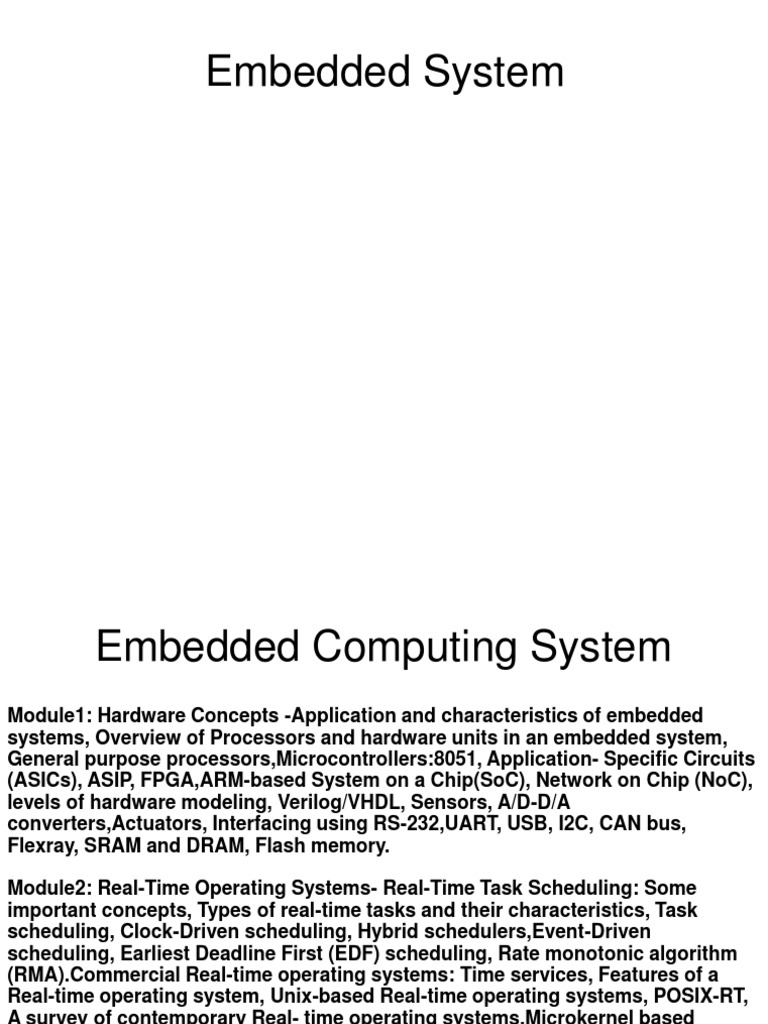 Final | PDF | Embedded System | System On A Chip