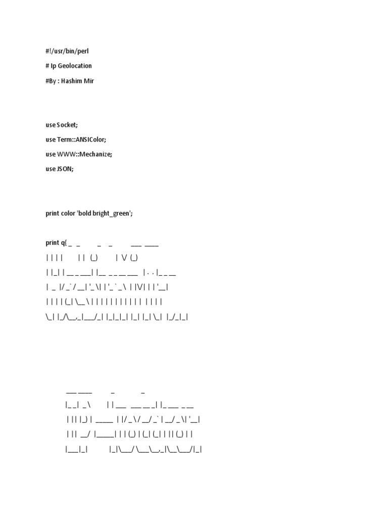 Ip Track Code | PDF | Information Technology | Cartography