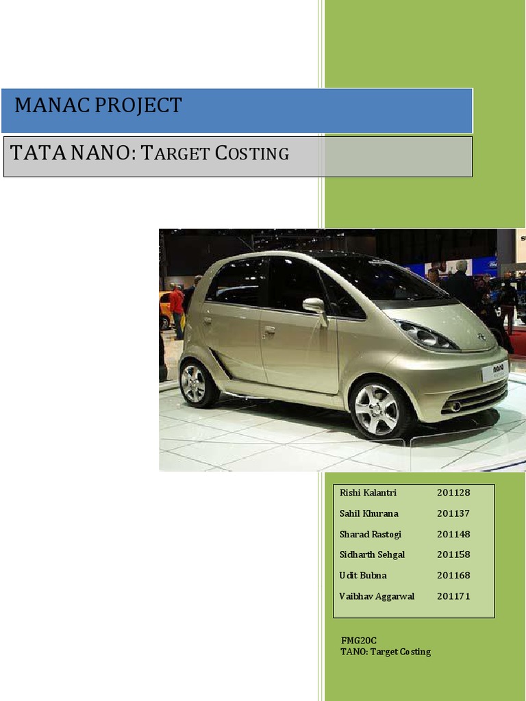 Nano Case Study | PDF | Business Process | Inventory