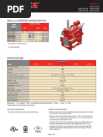 Clarke JU6H Specification Sheet | PDF | Horsepower | Engines