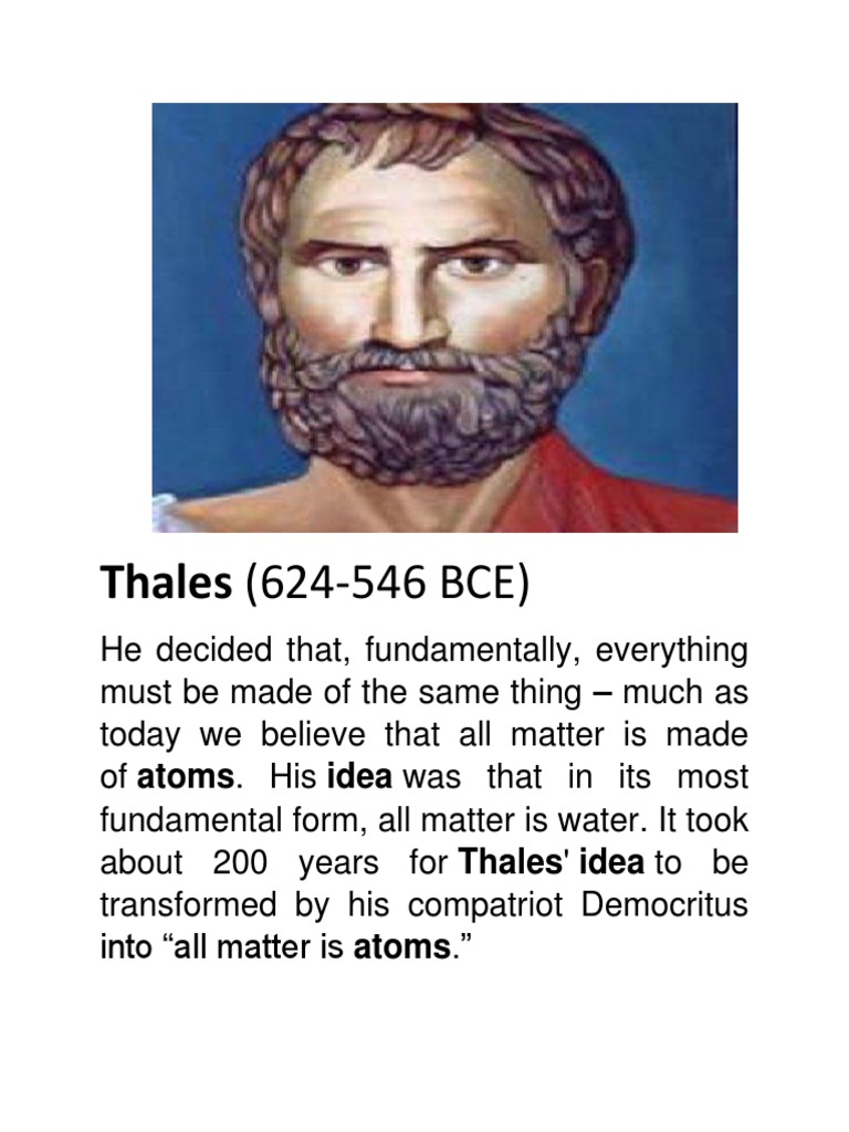 Thales Mathematician