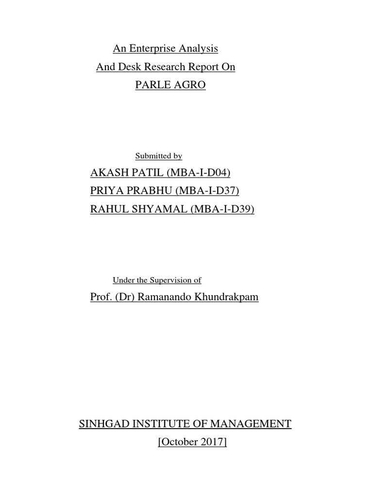 Eadr Report | PDF | Corporate Social Responsibility | Beverages