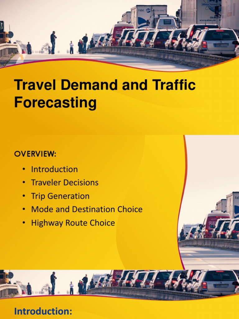 Traffic Demand and Traffic Forecasting | PDF | Decision Making | Traffic