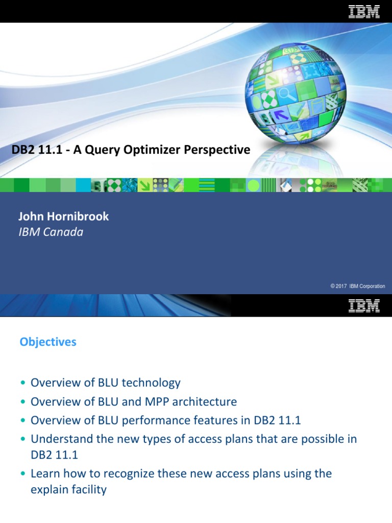 DB2 11 Query Optimizer Perspective | PDF | Databases | Central Processing Unit