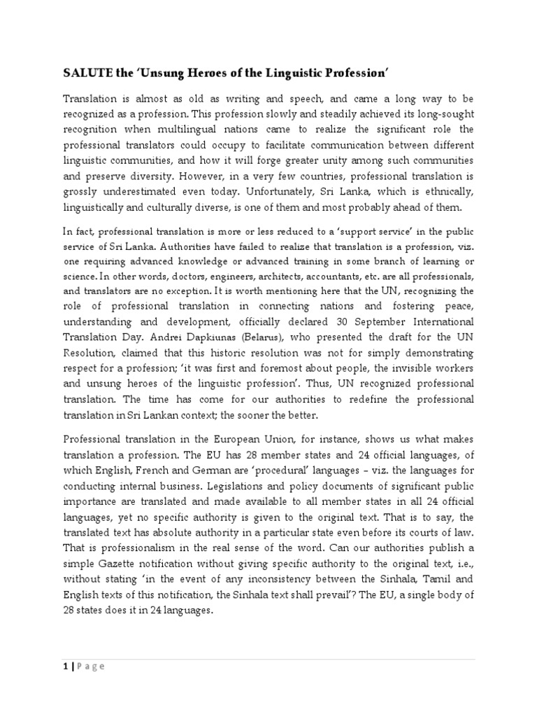 #Translation Day | PDF | Translations | Academic Degree