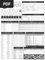 Stars Without Number Form-Fillable Charsheet | PDF | Role Playing Games ...