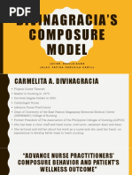 Group 2 Divinagracias Composure Model | PDF | Nursing | Health Care
