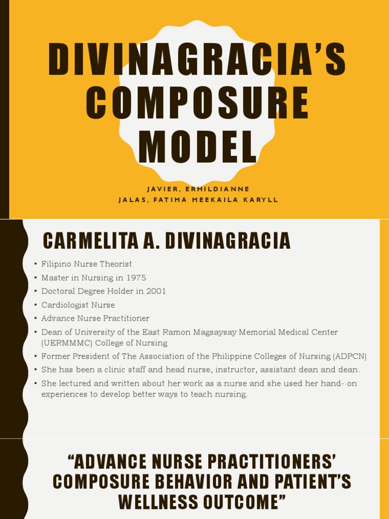 Divinagracias Composure Model | PDF | Nursing | Empathy