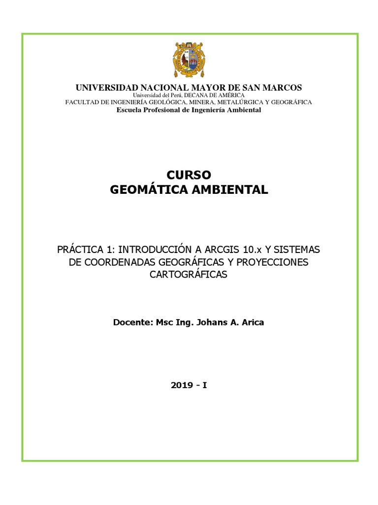 Practica 1 Geomatica | PDF | Mapa | Point and Click