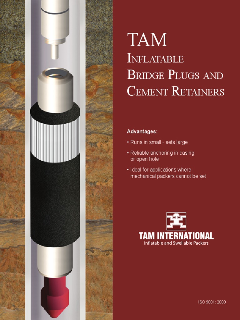Inflatable Bridge Plugs & Cement Retainer PDF | PDF | Casing (Borehole ...