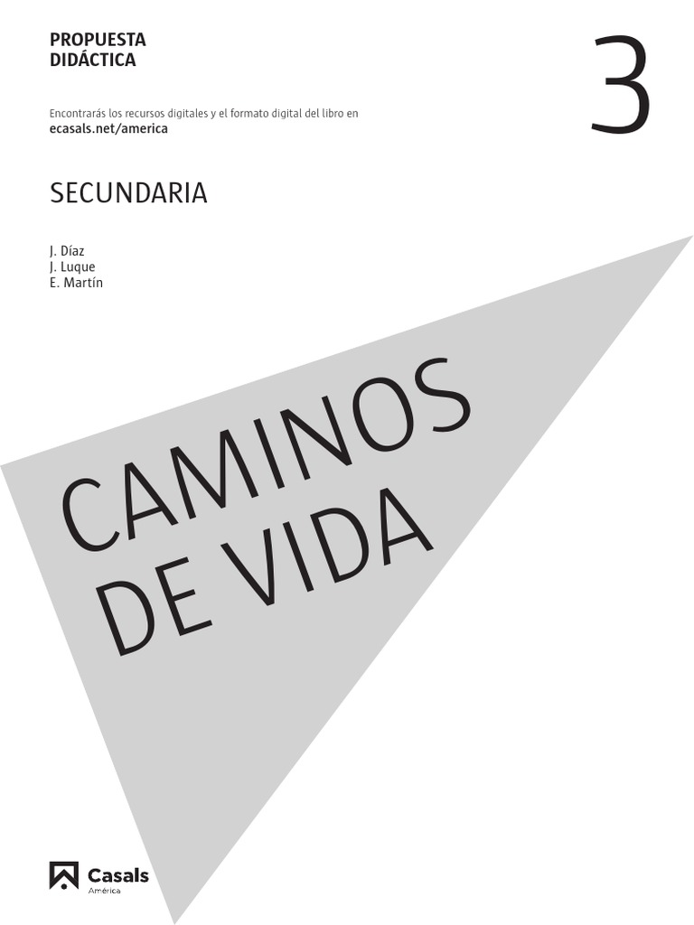 Propuesta Didáctica - Caminos de Vida 3 (Completa) | PDF | Maestros | Aprendizaje