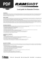 Lee Bullet Mold Chart | PDF | Caliber | Shotgun