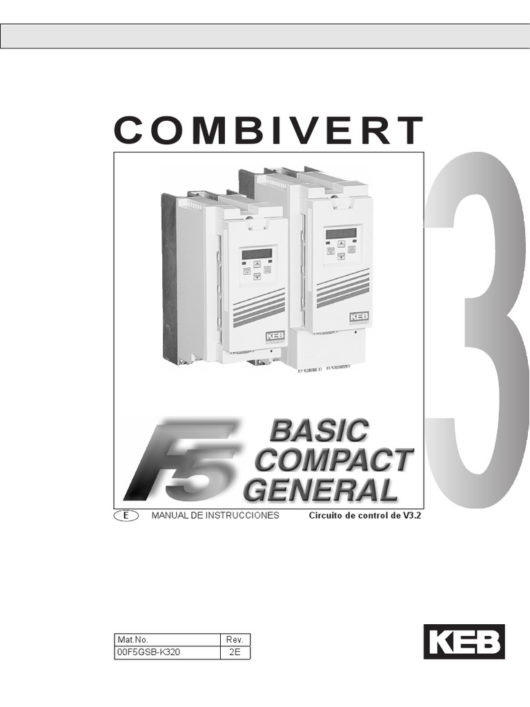 Variador f5 Keb Español PDF | PDF | Energia electrica | Relé