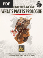 Curtain Call - A Sharn Adventure v1.1 PDF | PDF | Wizards Of The Coast ...