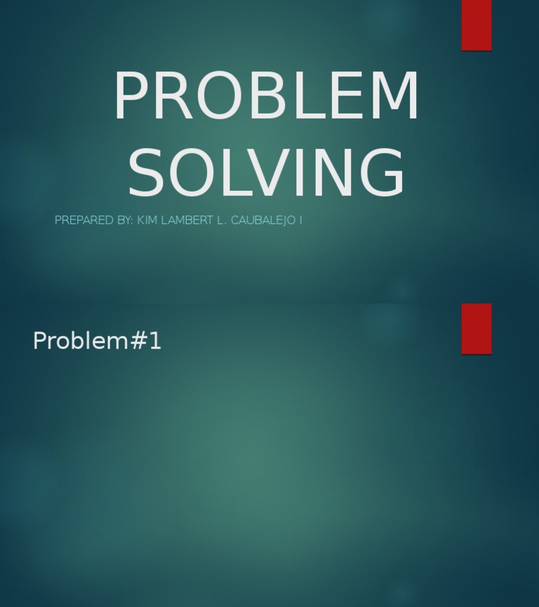 PROBLEM SOLVING Grade 6 | PDF