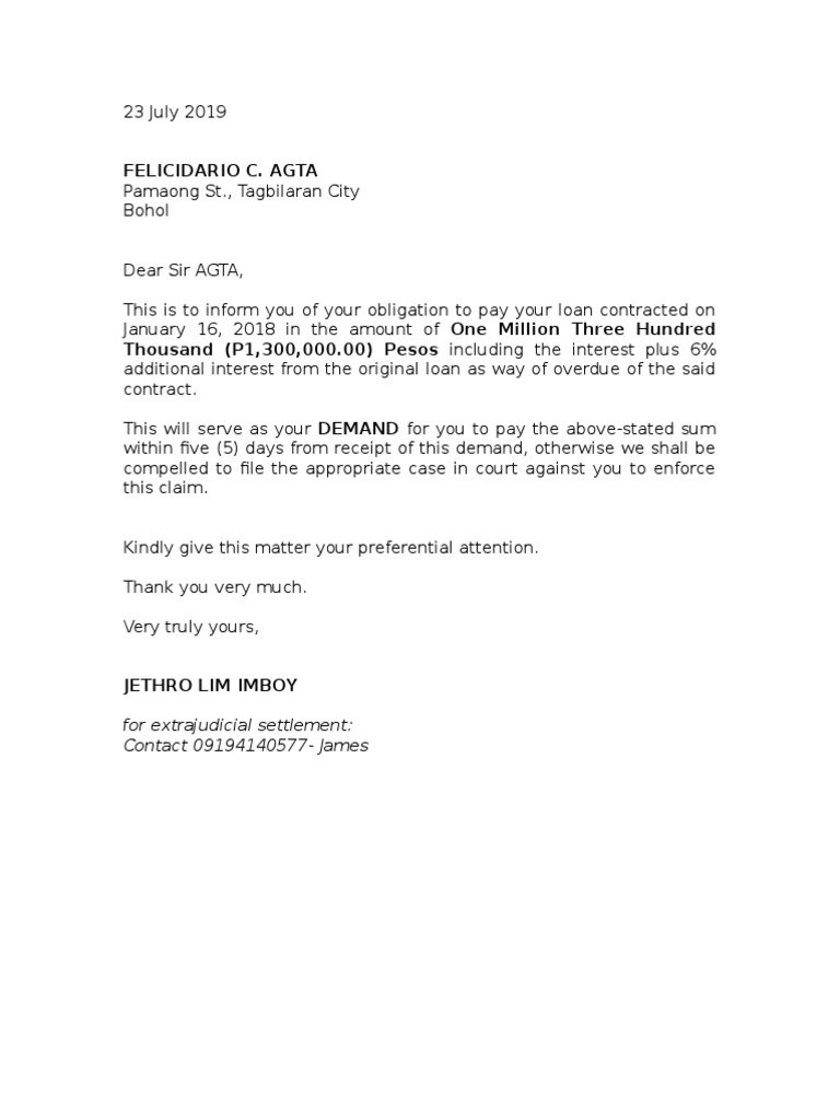 Demand Letter Singer | PDF | Receipt | Social Institutions