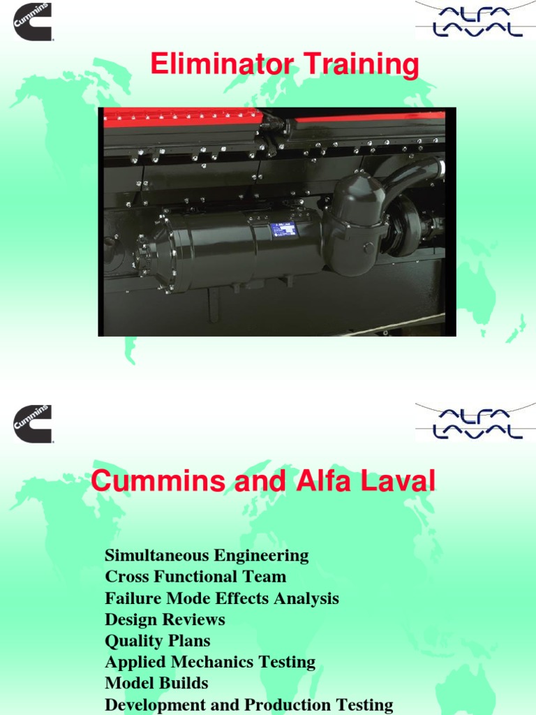 Cummins Training (24mar2009) - Short | PDF | Motor Oil | Filtration