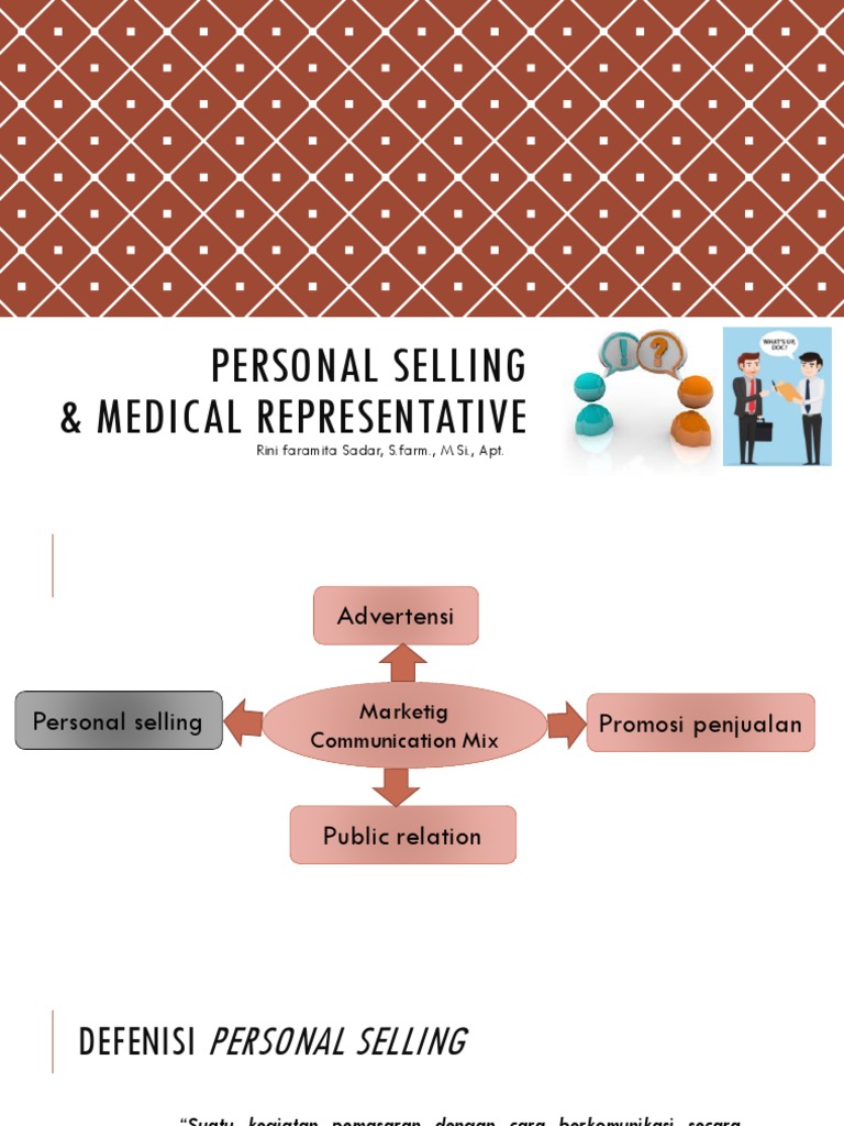 Personal Selling | PDF | Karier & Perkembangan | Bisnis
