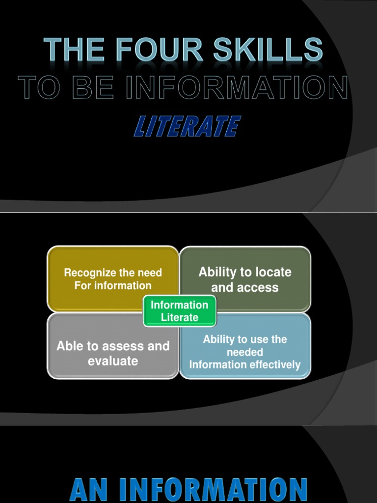 Mil Topic 3 Information Literacy | PDF | Telecommunication | Information
