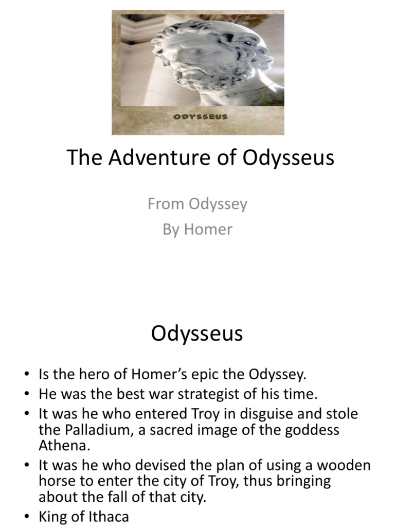 The Adventure of Odysseus | PDF | Odysseus | Odyssey