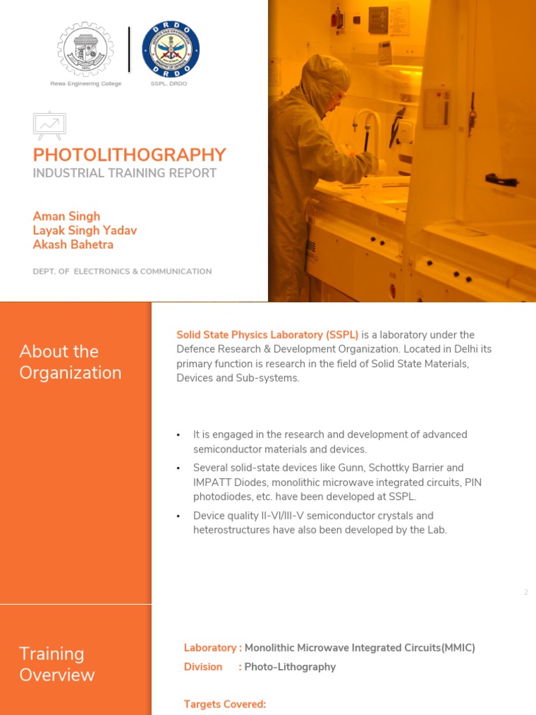 Photo Lithography | PDF | Photolithography | Semiconductor Device ...