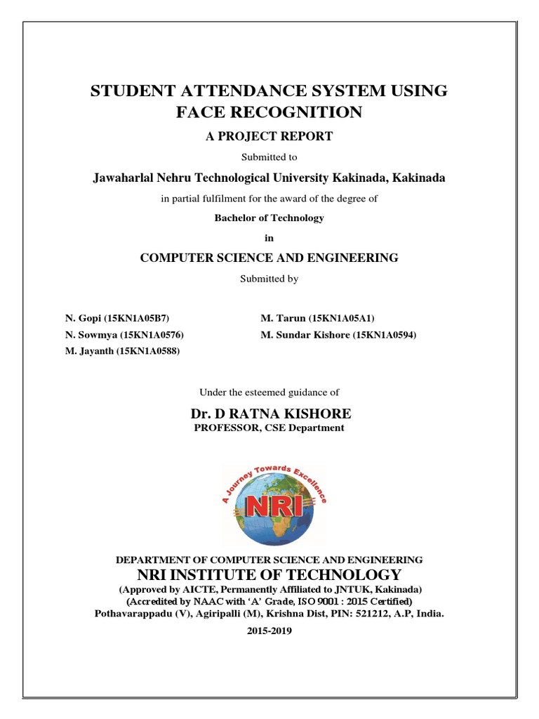 Attendence System Based On Face Detection | PDF | Matlab | Rgb Color Model