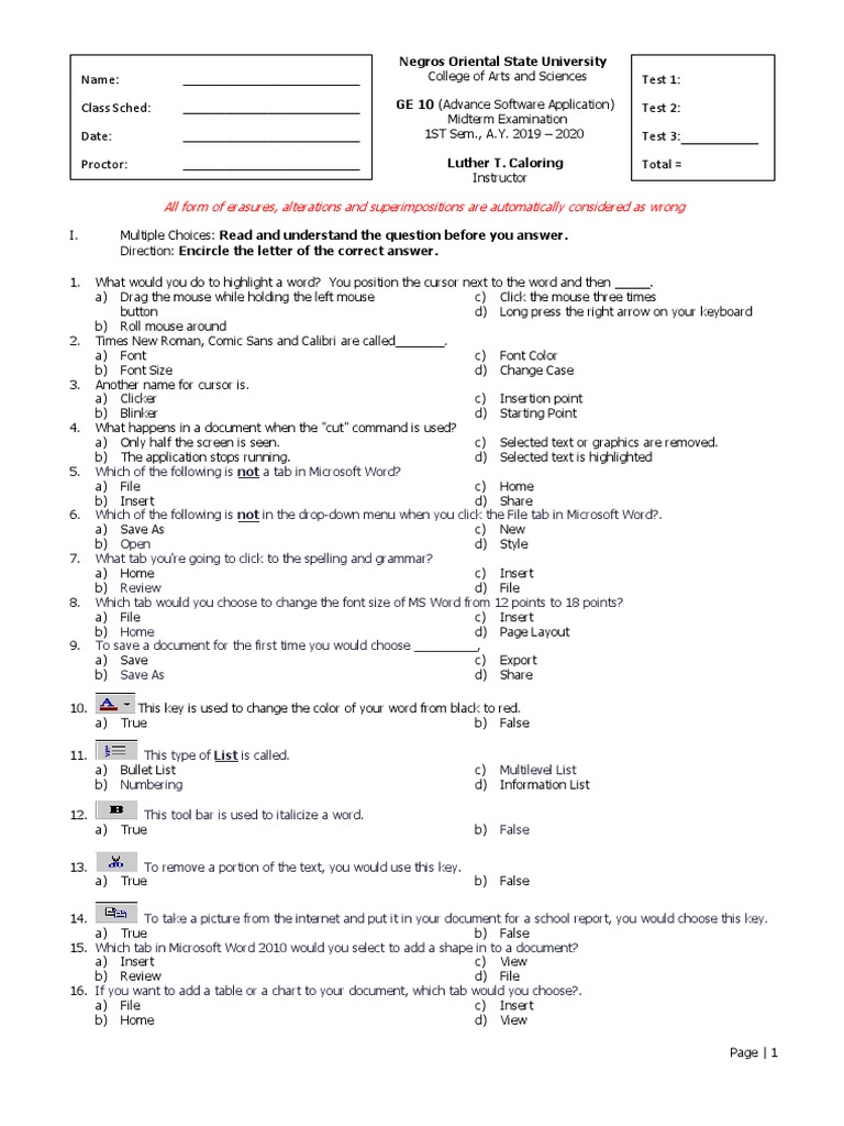 Advance Software Application | PDF | Microsoft Word | Text