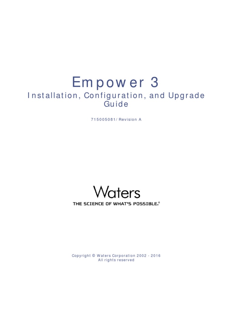 EMPOWER 3 Software Guide | PDF | Operating System | Random Access Memory