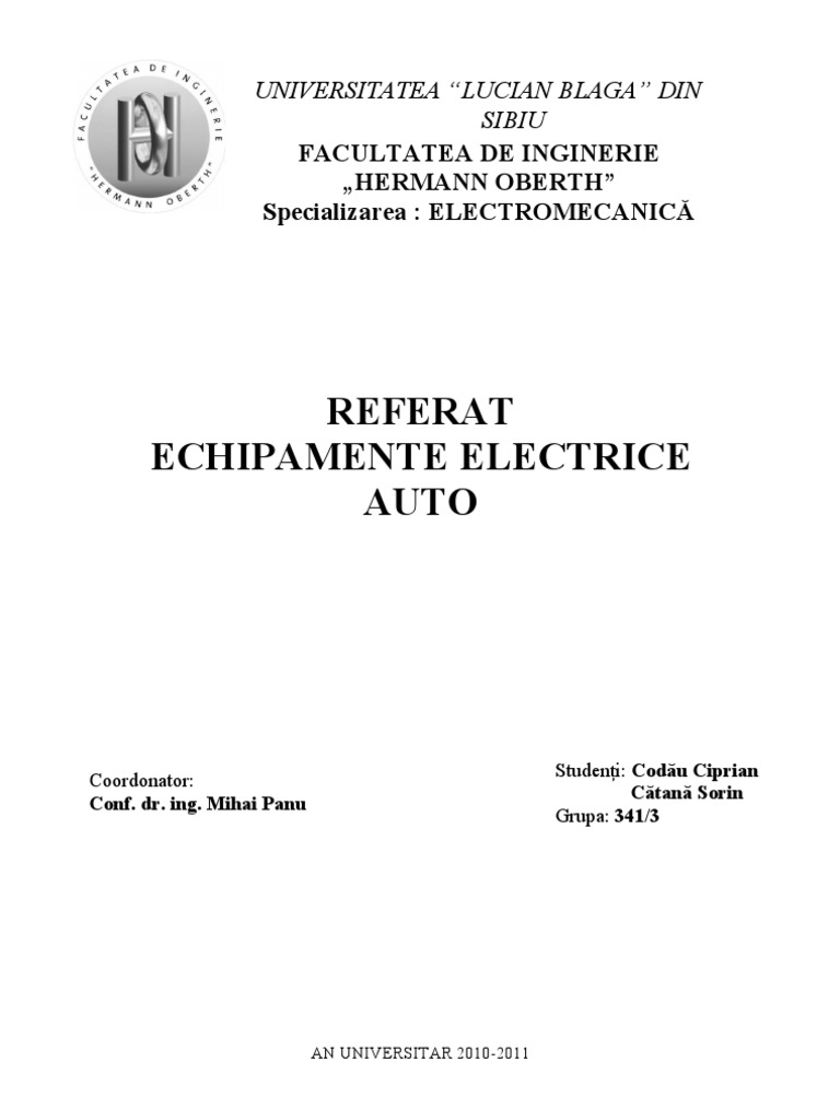 Sistemul ESP (Electronic Stability Program) | PDF