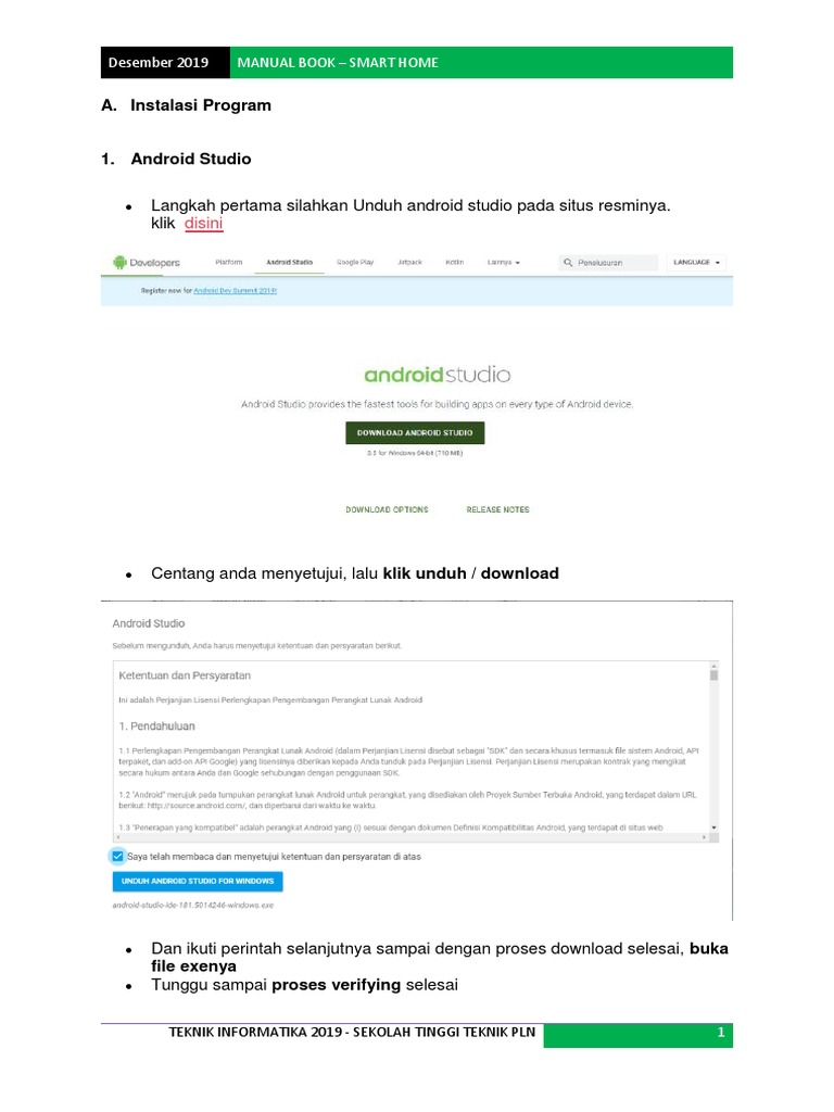 Manual Book Android Studio | PDF