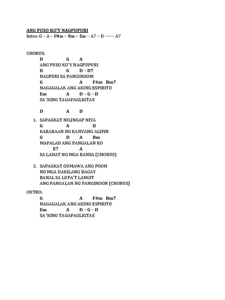 An Collection of Liturgical Music from the Catholic Mass | PDF ...