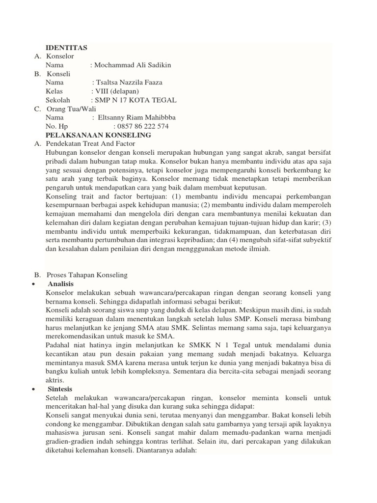 IDENTITAS | PDF | Kesehatan Holistik