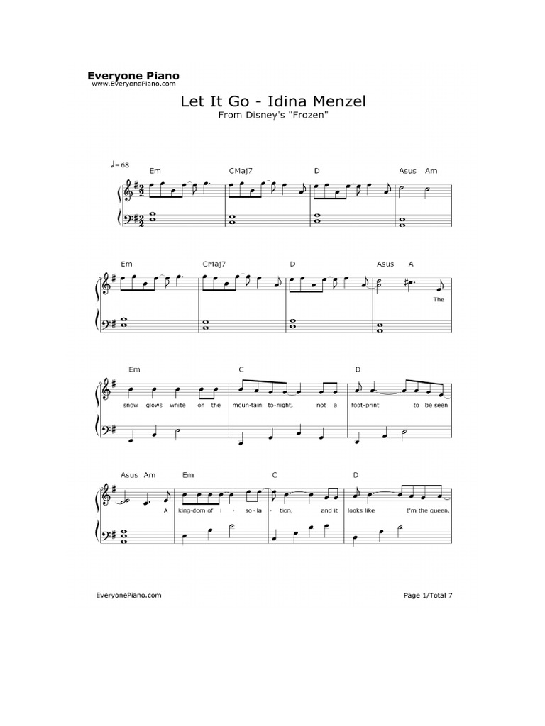 Frozen Piano | PDF