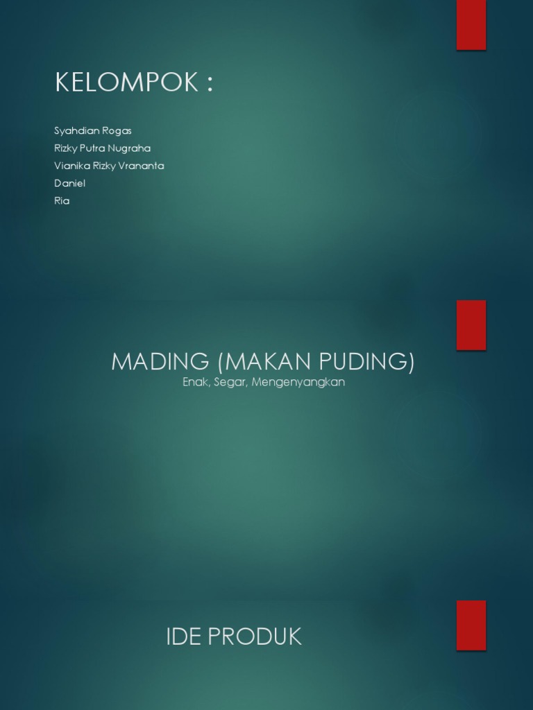 Tugas Presentasi MADING | PDF